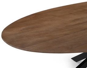 LABEL51 Jídelní stůl JAMES hnědý 240 cm