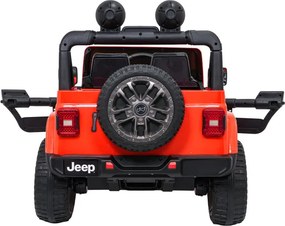 Elektrické autíčko Jeep Wrangler Rubicon LIFT oranžové