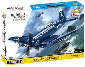 Cobi 2417 Korean War F4U-4 Corsair, 1:32, 520 kostek