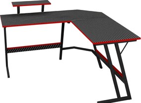 Herní stůl BG02 černý 130 cm