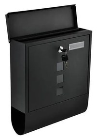 HADEX Poštovní schránka 34x30,7 cm černá HD0432