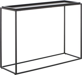 XXXLutz KONZOLOVÝ STOLEK, černá, kov, kompozitní dřevo, 110/38/80 cm MID.YOU - Online Only konferenční stolky - 001088008501