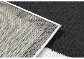 Kusový koberec Cornus krémovočerný 140x190cm