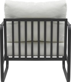 Relaxační křeslo Manea umělá kůže – bílá