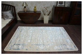 Luxusní kusový koberec akryl Icon modrý 160x230cm
