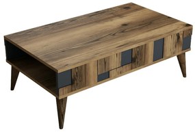Konferenční stolek Madrid Anthracite and Walnut