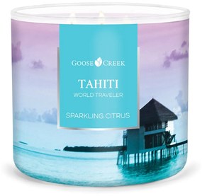 Goose Creek Candle svíčka World Traveler Tahiti - Sparkling Citrus, 411 g