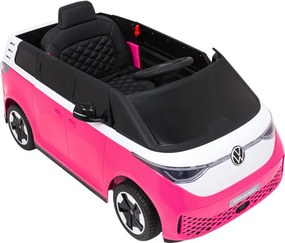 Elektrické autíčko Volkswagen ID BUZZ růžové
