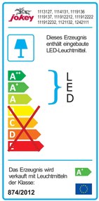Jokey Plastik JOKEY Arda LED bílá zrcadlová skříňka MDF 112113220-0110