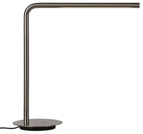 Kovová LED stmívatelná stolní lampa ve stříbrné barvě (výška 46 cm) Omni Table – UMAGE