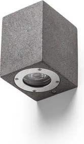 RED R13793 KANE I nástěnná beton/dekor tmavý granit 230V LED GU10 5W IP65 - RED - DESIGN RENDL