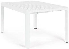 BIZZOTTO Rozkládací zahradní stůl KIPLIN 97/149x149 cm bílý
