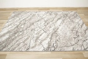 Koberec Aqua Marble 19 šedý mramor