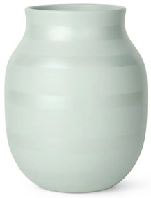 Světle zelená keramická váza ø 16 cm Omaggio - Kähler Design