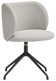OnaDnes -20% Světle šedá čalouněná konferenční židle Teulat Mogi