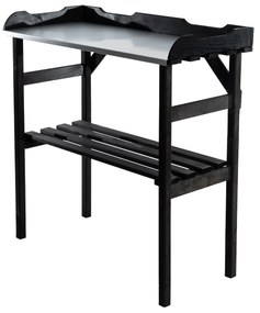 Univerzální příruční stolek- Barevné varianty Povrchová úprava: Černá SDFS_82X78X37_BLD_K1