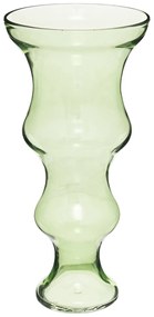 Skleněná váza Matali Green 25,5x25,5x35 cm