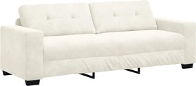 Set pohovek 3 ks Krémová samet 3324647