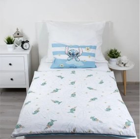 Jerry Fabrics Povlečení do postýlky Lilo and Stitch Tropical Hugs baby 100x135, 40x60 cm