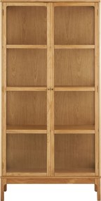 House Nordic Prosklený kabinet ZAMORA 180x90cm dub 3001502