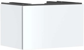 Hansgrohe Xilesa E - Umyvadlová skříňka, 50x78x55 cm, 1 zásuvka, matná bílá 54265700