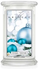 Kringle Candle svíčka Tinsel Thyme, 623 g