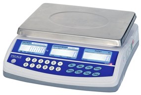 T-Scale Cejchuschopná počítací váha QHC se 2 displeji 15 kg/5 g
