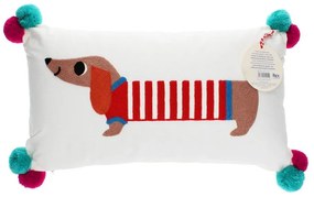 Dětský polštářek s příměsí bavlny 50x33 cm Sausage Dog – Rex London