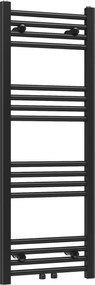 Gamma Erga Simple, topné těleso 1100x400 mm, 372 W, černá, ERG-LAV-SIMP-11040-BK