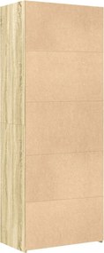 Skříň highboard dub sonoma 70 x 42,5 x 185 cm kompozitní dřevo 3281373