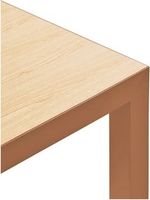 Jídelní stůl s deskou z dubového dřeva 75x180 cm Alma – Teulat