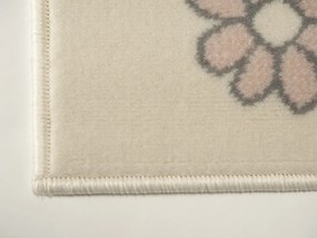 Alfa Carpets, Dětský kusový koberec Žirafa, 120x170, béžová, dětský pokoj