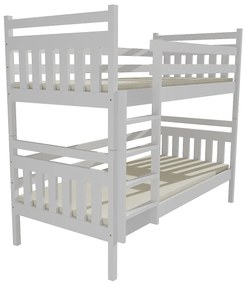 Patrová postel PP 023 90 x 200 cm - bílá