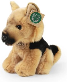 Rappa Plyšový pes ovčák/vlčák 20 cm ECO-FRIENDLY