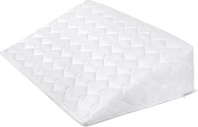 Bellatex Klínový podhlavník s proševem Bílá 80x50x20 cm