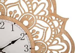 Nástěnné hodiny s krajkovým ciferníkem, Ø 60 cm