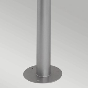 Venkovní stojací lampa Elstead HELSINGOR/stříbrná/100 cm