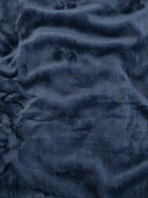 Prodloužené povlečení mikroplyš Exclusive – Laura námořnická modrá