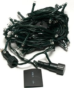 Hobby Line LED světelný řetěz, venkovní, 4 m, modrý, 32 diod, tmavě zelený kabel, IP44, prodlužovací
