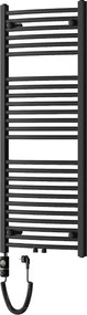 Mexen Ares, elektrické topné těleso 1200x500 mm + topná tyč 600 W, černá, W102-1200-500-2600-70