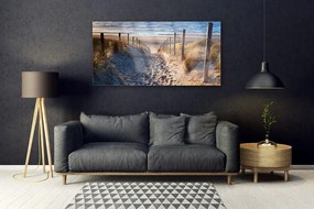 akrylový obraz Stezka Moře Krajina 120x60 cm