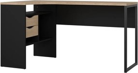 FALCO Psací stůl Felix 118 černý mat/jackson hickory