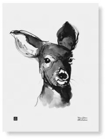 Plakát Charming Deer 30x40 cm Teemu Järvi Illustrations