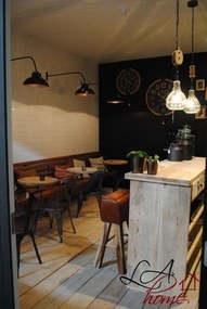 Nástěnný otáčecí bistro stolek BAR - Ø 55*80cm