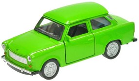 Auto Trabant 11cm kov na zpětné natažení Zelené
