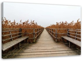 Gario Obraz na plátně Dlouhý most Rozměry: 60 x 40 cm