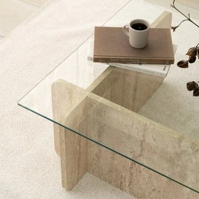 Konferenční stolek Escape Travertine