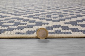 Flair Rugs koberce DOPRODEJ: 120x170 cm Kusový koberec Florence Alfresco Moretti Beige/Anthracite – na ven i na doma - 120x170 cm