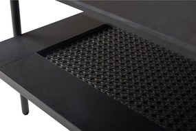 Černý konferenční stolek 55x110 cm Pensacola – Unique Furniture