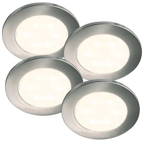 Set 4 bodových LED světel pod kuchyňskou linku NORDLUX Lismore